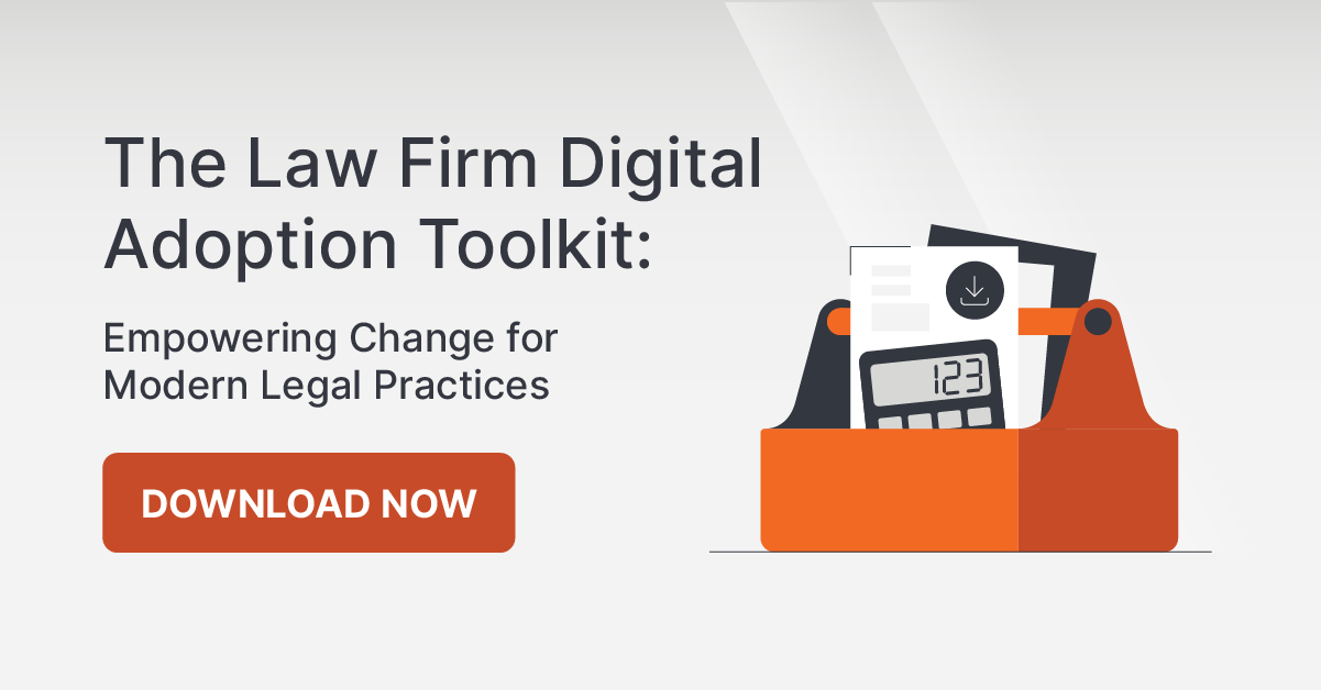 The Law Firm Digital Adoption Toolkit: Empowering Change for Modern Legal Practices | Litera